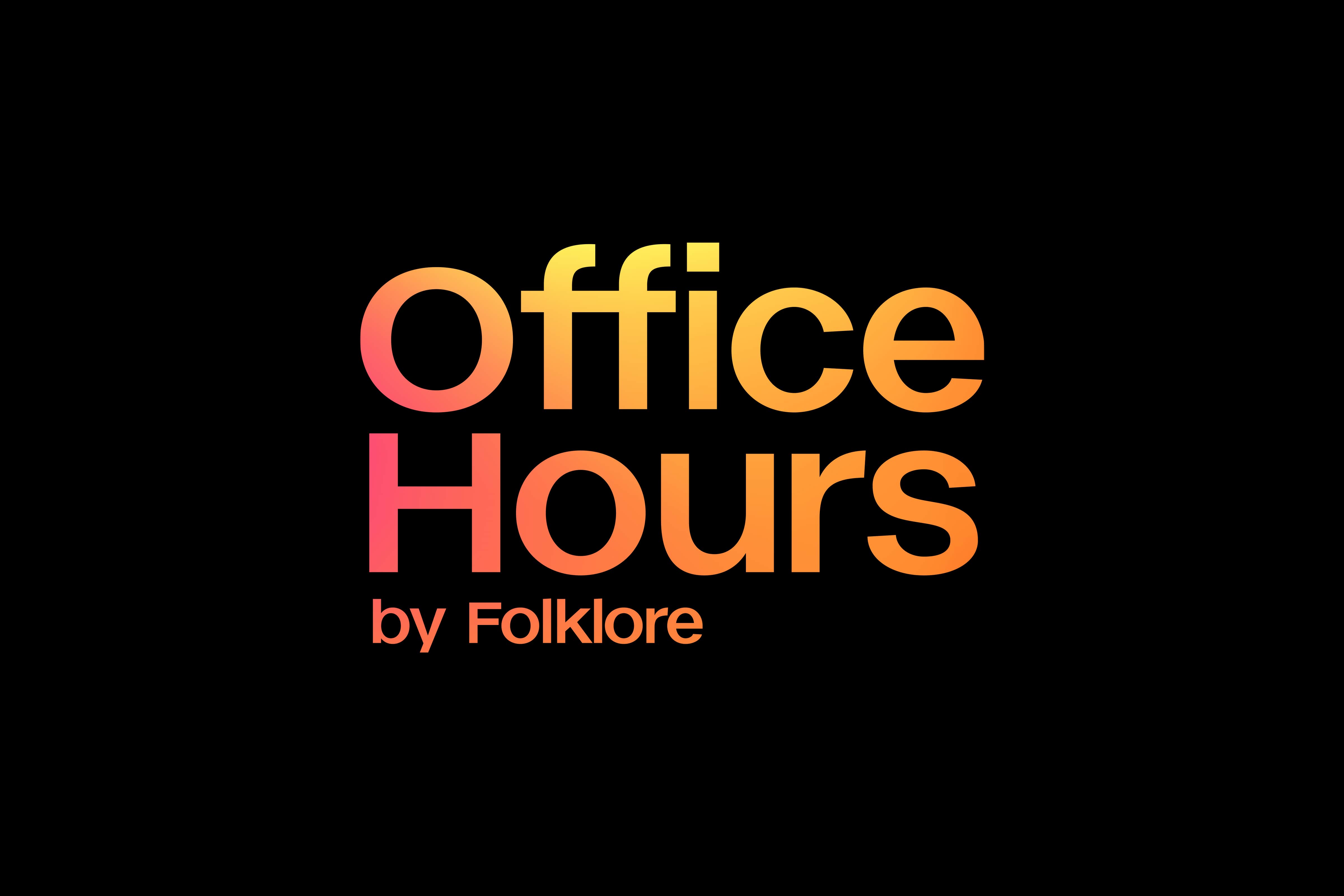 Folklore Office Hours